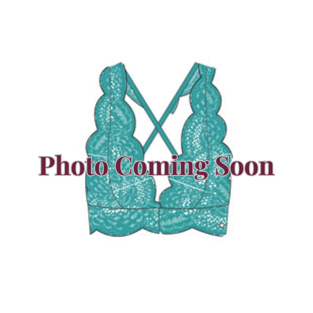 Clo Intimo Fortuna Lace Front Close Curvas Bralette - Tropical Green ...